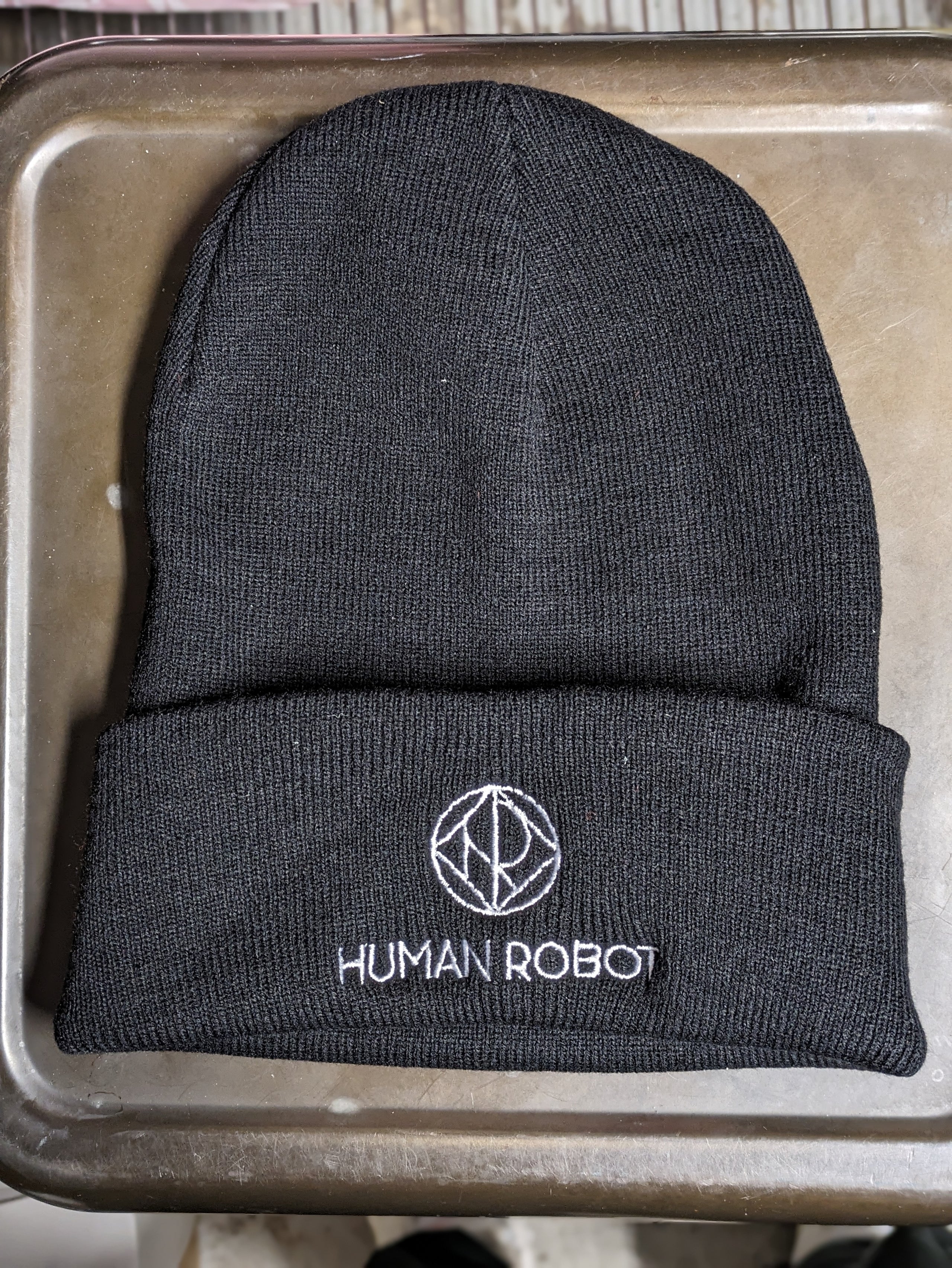 Black Beanie | Human Robot